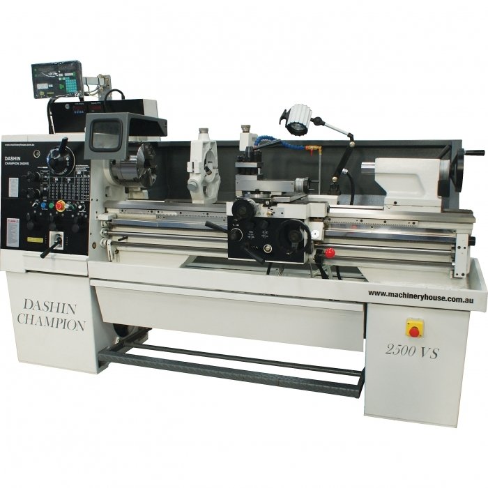 Manual Metal Lathe Dashin Champion 2500VS - Maker Space - University of ...